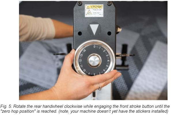 Approach Foot System & Hopping Foot Stroke and Height for the 26, 30 ...