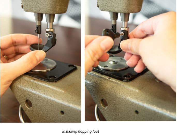 Approach Foot System & Hopping Foot Stroke and Height for the 18 and 22 ...