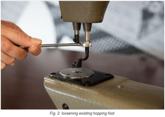 Approach Foot System & Hopping Foot Stroke and Height for the 26, 30 ...