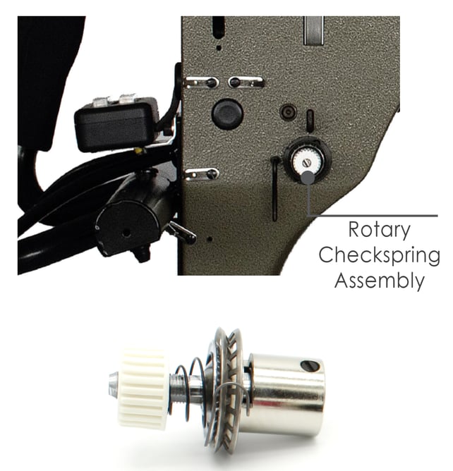 Replacing the Rotary Check Spring Assembly